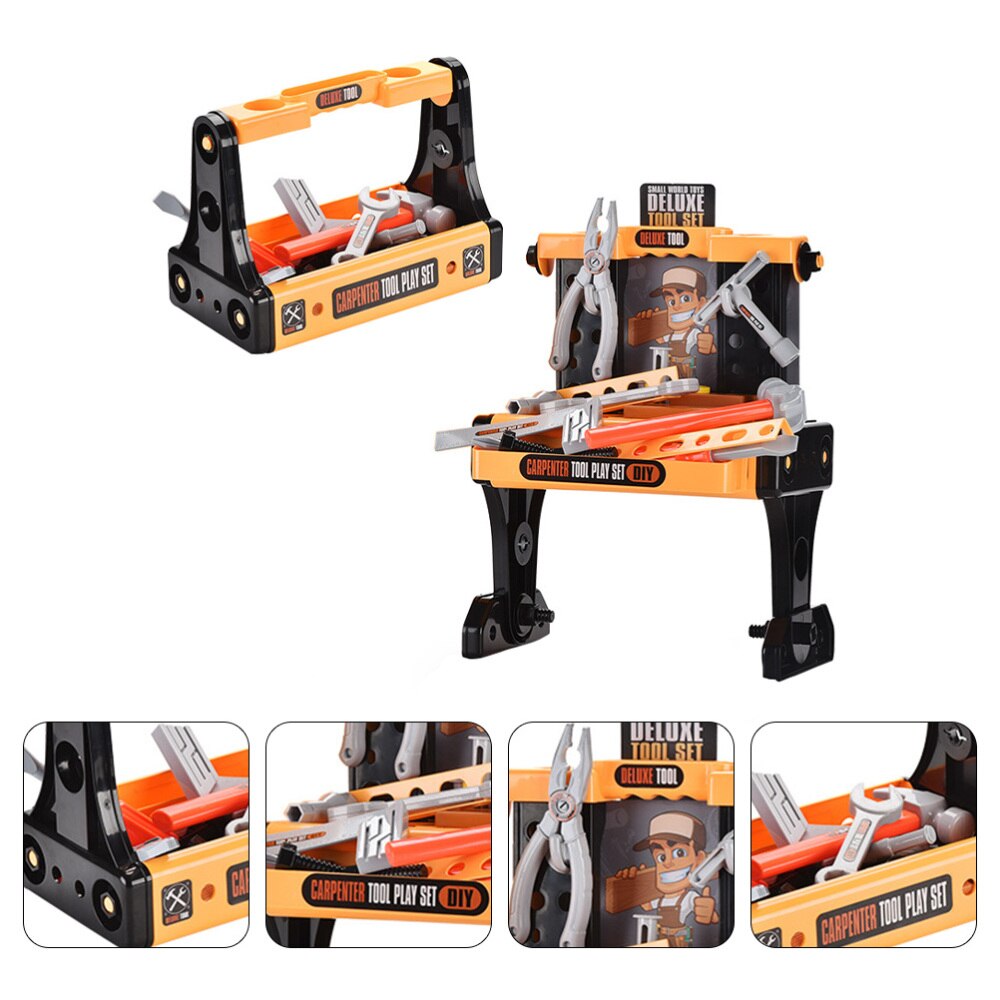 1 Set Children Carpenter Tool Toy Set Woodworking ... – Grandado