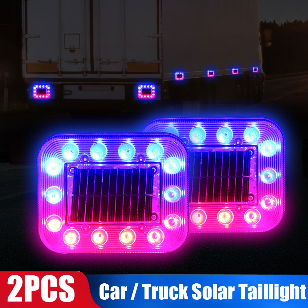 Luz led solar para camión, luz trasera de 14led, i... – Grandado