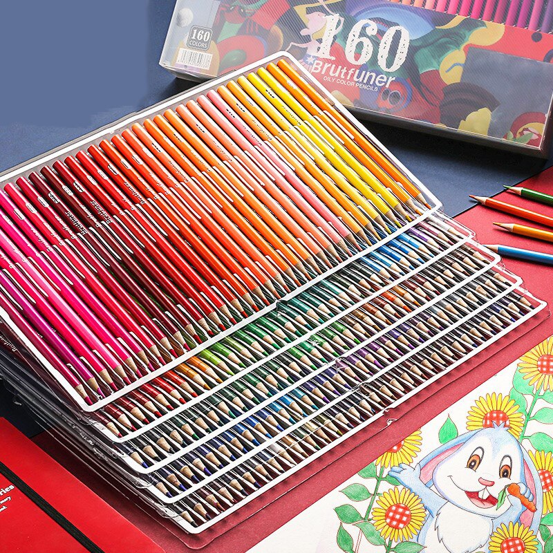 Multicolour 180 Colors Watercolor Drawing Pencils ... – Vicedeal