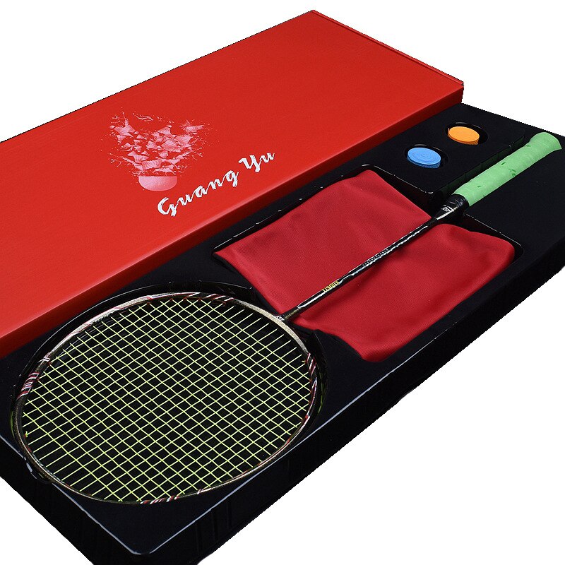 3U Full Carbon Badminton Racket 24-35lbs G4 Ultral... – Grandado