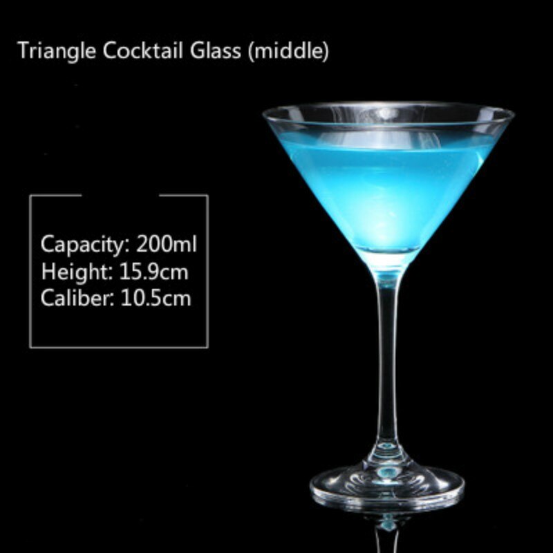 100-300ml 6 Styles Cocktail Glass Cup Wide Mouth C... – Grandado