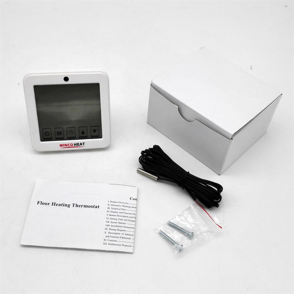 Touch Screen MK-9C 220V 16A Weekly Programmable Te... – Vicedeal