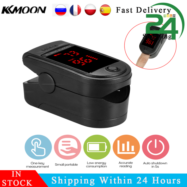 Fingertip Pulse Oximeter Blood Oxygen saturimetro ... – Vicedeal