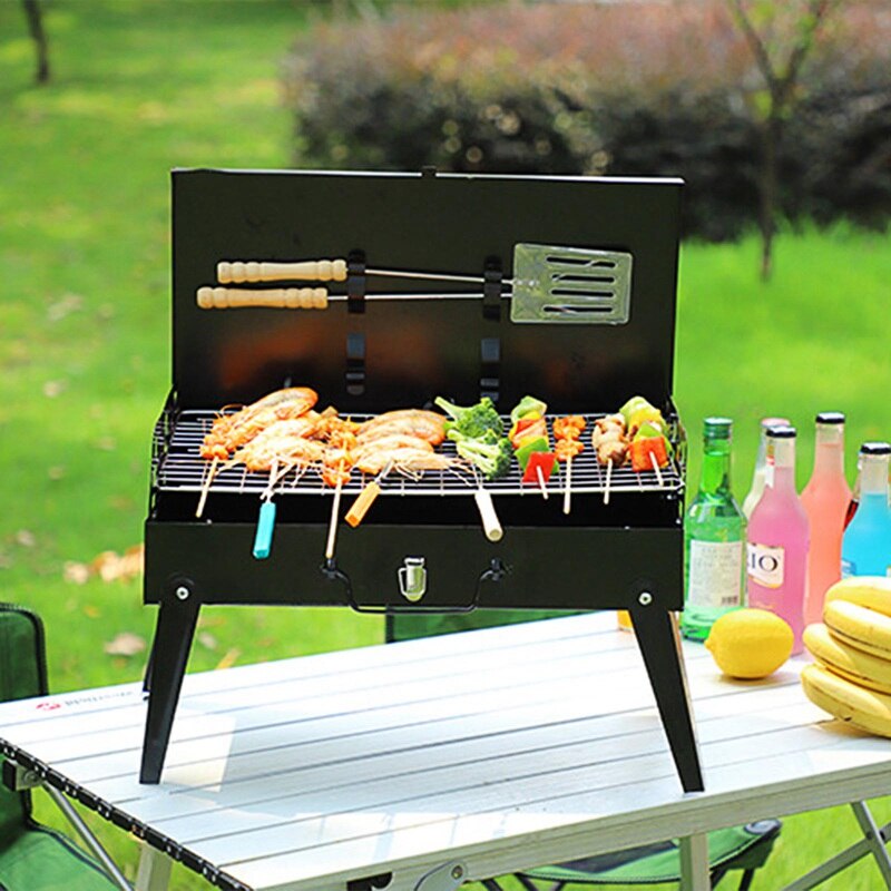 Draagbare Bbq Grill Vouwen Houtskool Grill Outdoor... – Vicedeal