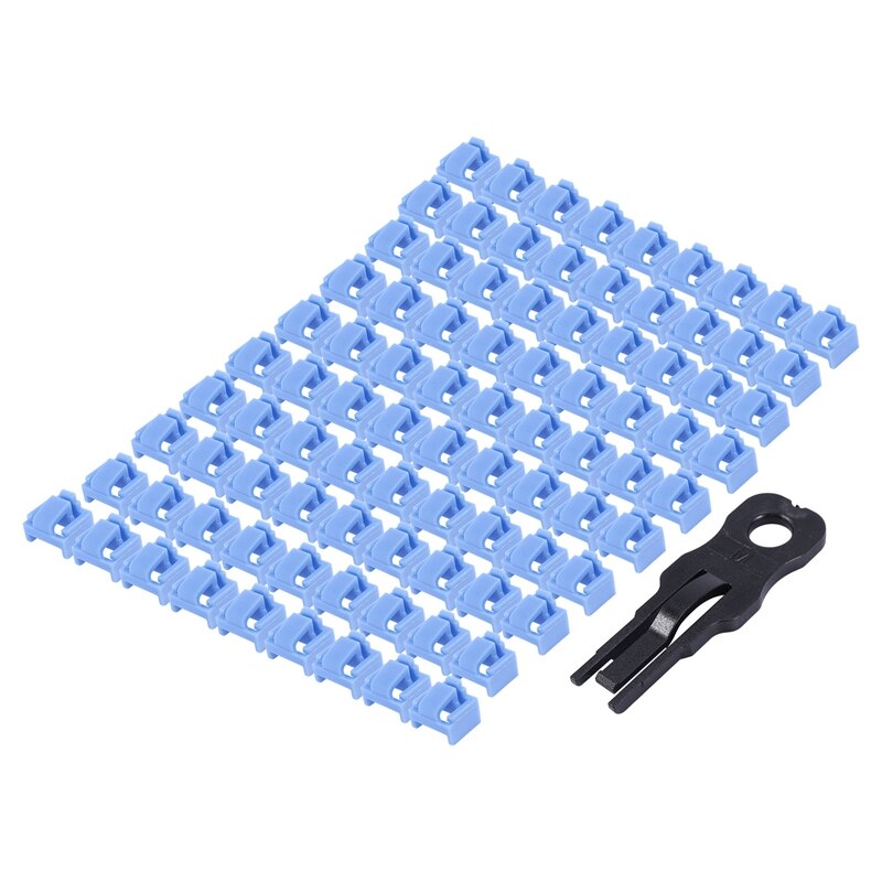100 Pcs Blauw RJ45 Poort Ethernet Lan Hub Anti Sto... – Grandado