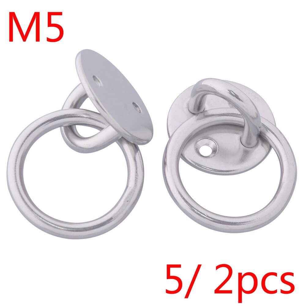 304 Stainless Steel M5/ M6/ M8 Round Sail Shade Pa... – Vicedeal