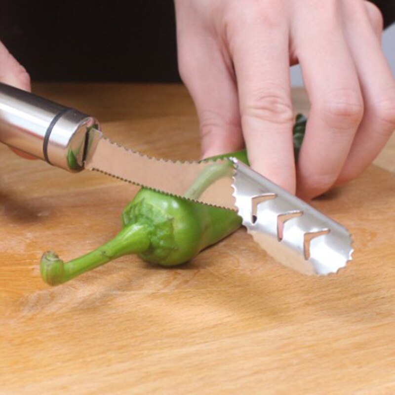Vegetable Tool Stainless Steel Pepper Corer Tool S... – Vicedeal