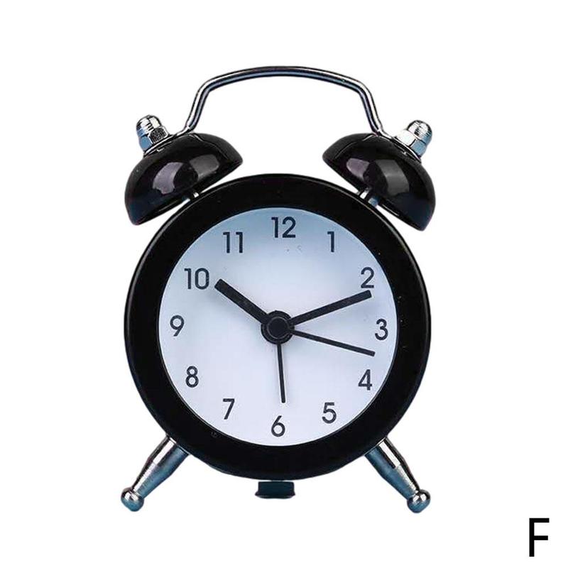 50mm Mini Alarm Clock Bell Alarm Clock Tools Clock... – Vicedeal