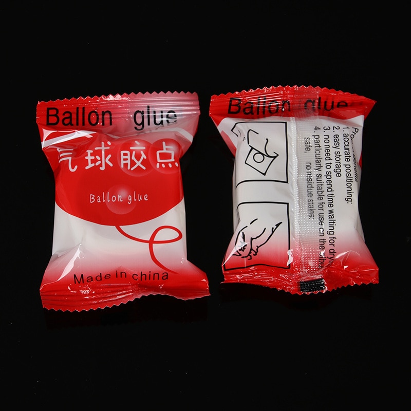 100PCS/Roll Double Sided Rubber Adhesive Balloon G... – Grandado
