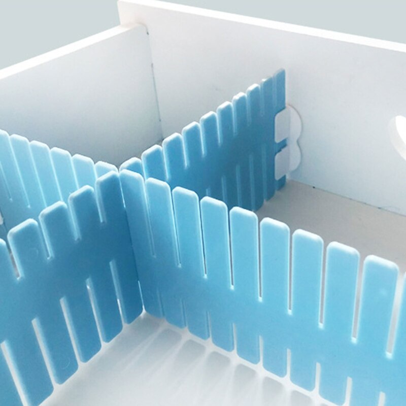 Adjustable Plastic Drawer Divider DIY Storage Shel... – Grandado