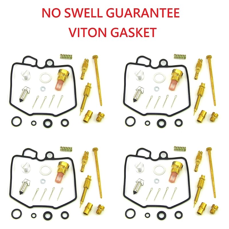 4 X 80-83 GL1100 Carb Carburetor REPAIR Rebuild Ki... – Grandado