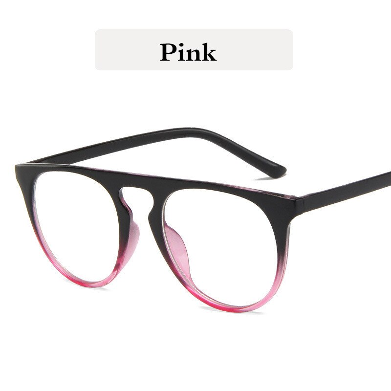 KOTTDO Round Plastic Eyeglasses Frame Women Vintag... – Grandado