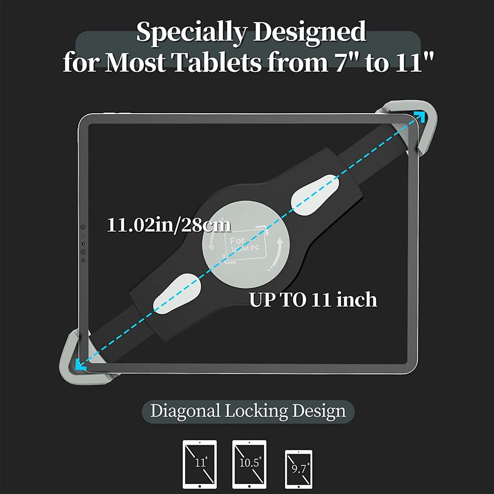 Vouw Auto Achter Kussen Telefoon Houder Tablet Sta... – Grandado