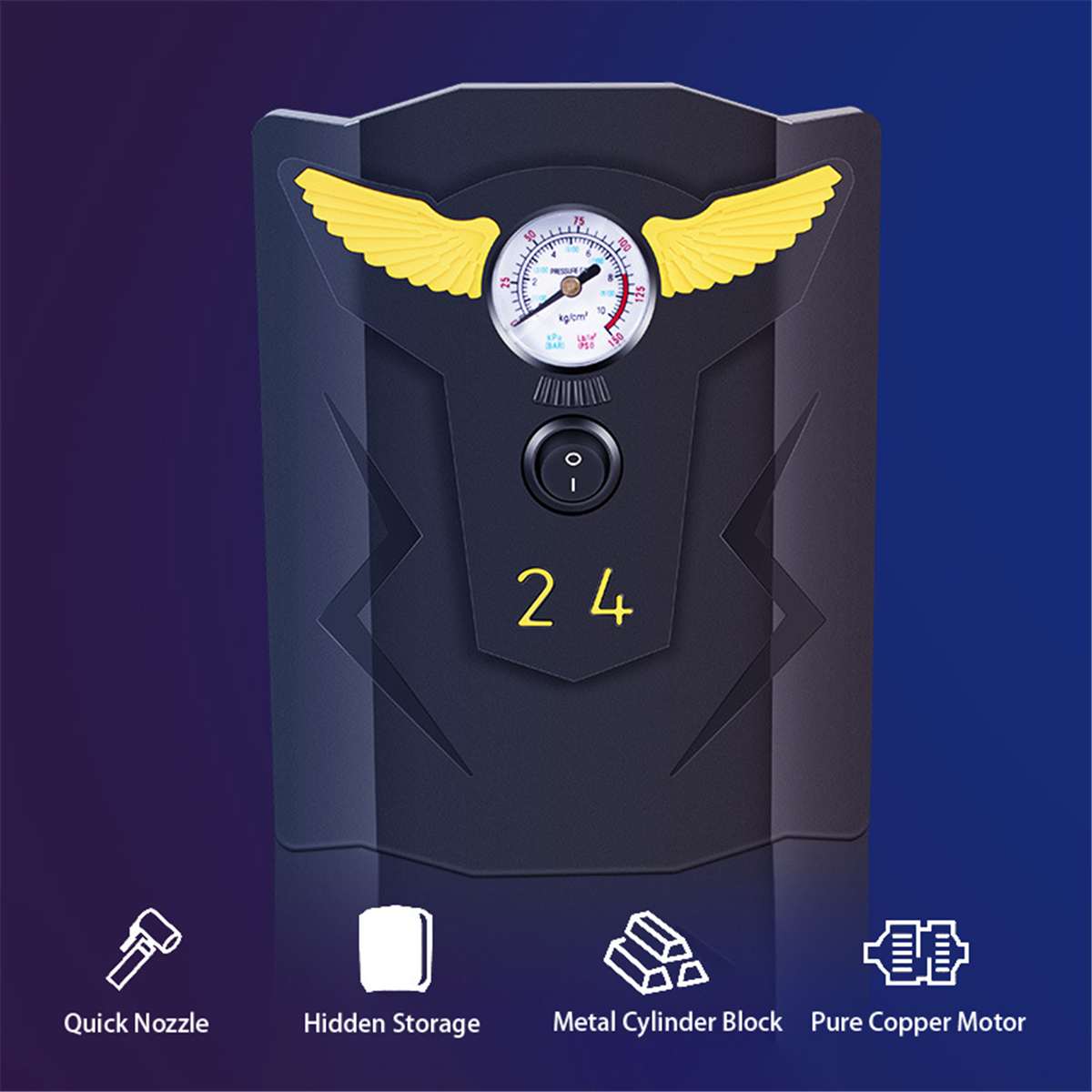 Professionele Autoband Inflator 12V Digitale Band ... – Grandado