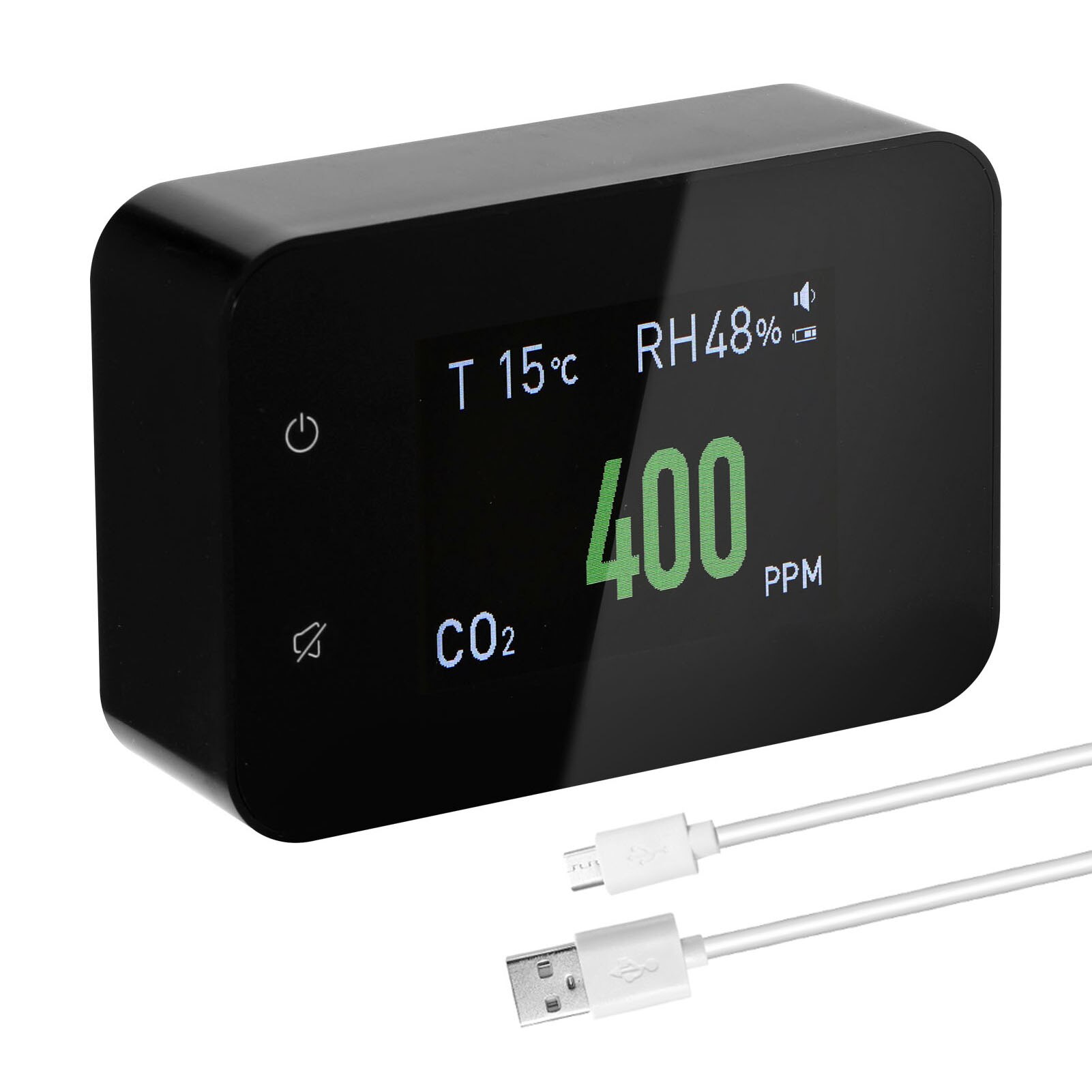 Air Detector CO2 Tester with Carbon Dioxide Value ... – Vicedeal