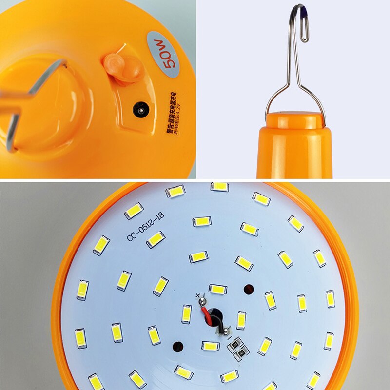 30W 200W Waterproof Portable Outdoor Dimmable Emer... – Grandado