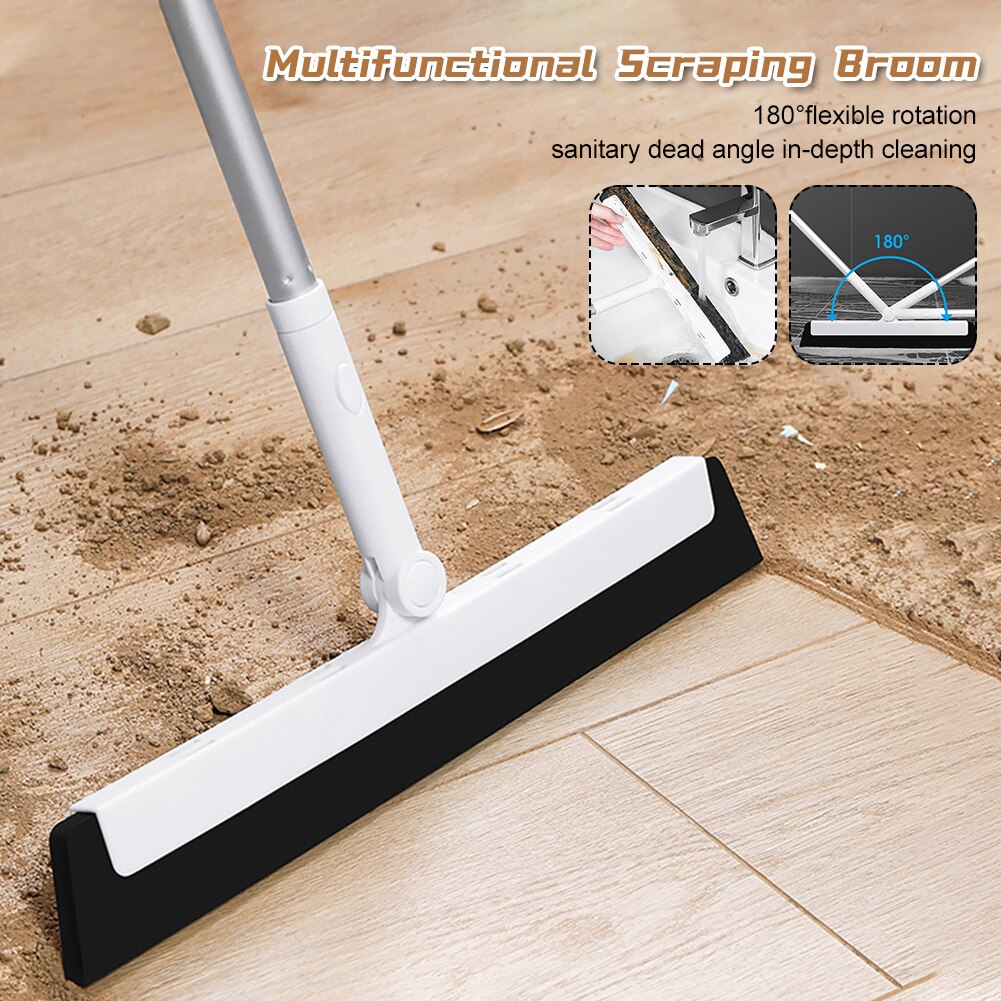 180 ° Draaibare Floor Zuigmond Bezem Vloer Scrubbe... – Vicedeal