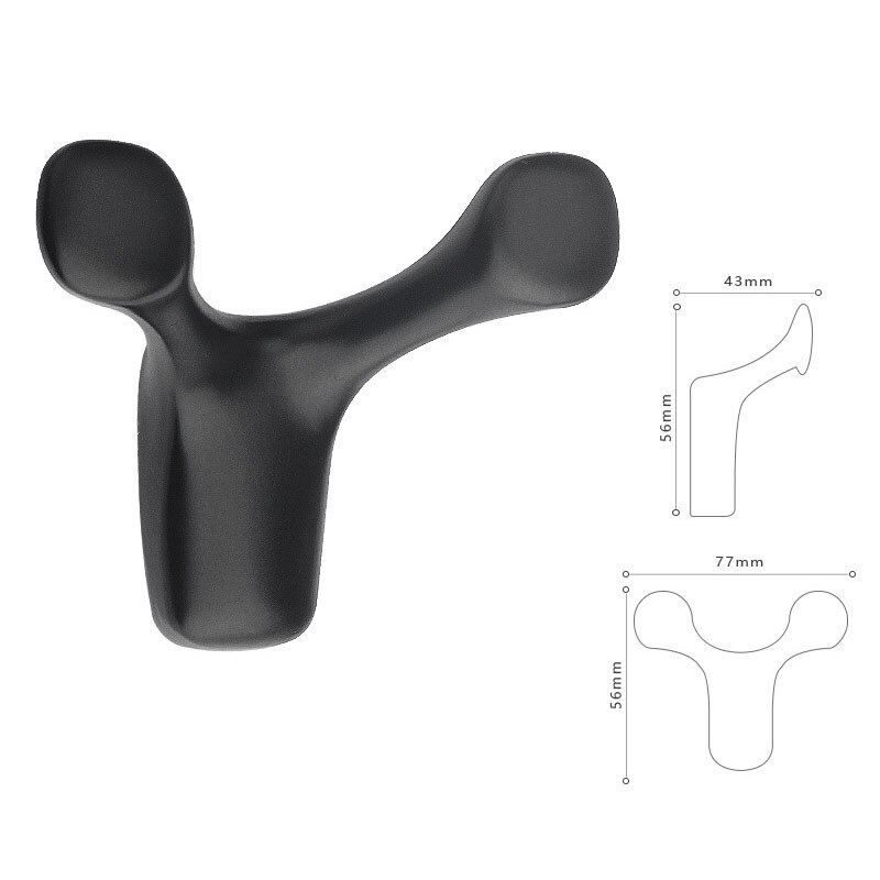 European-Style Horn Clothes Hooks Organizers Stora... – Vicedeal