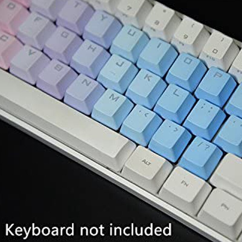37 Keys PBT Keycaps Backlit Double Injection-Color... – Vicedeal