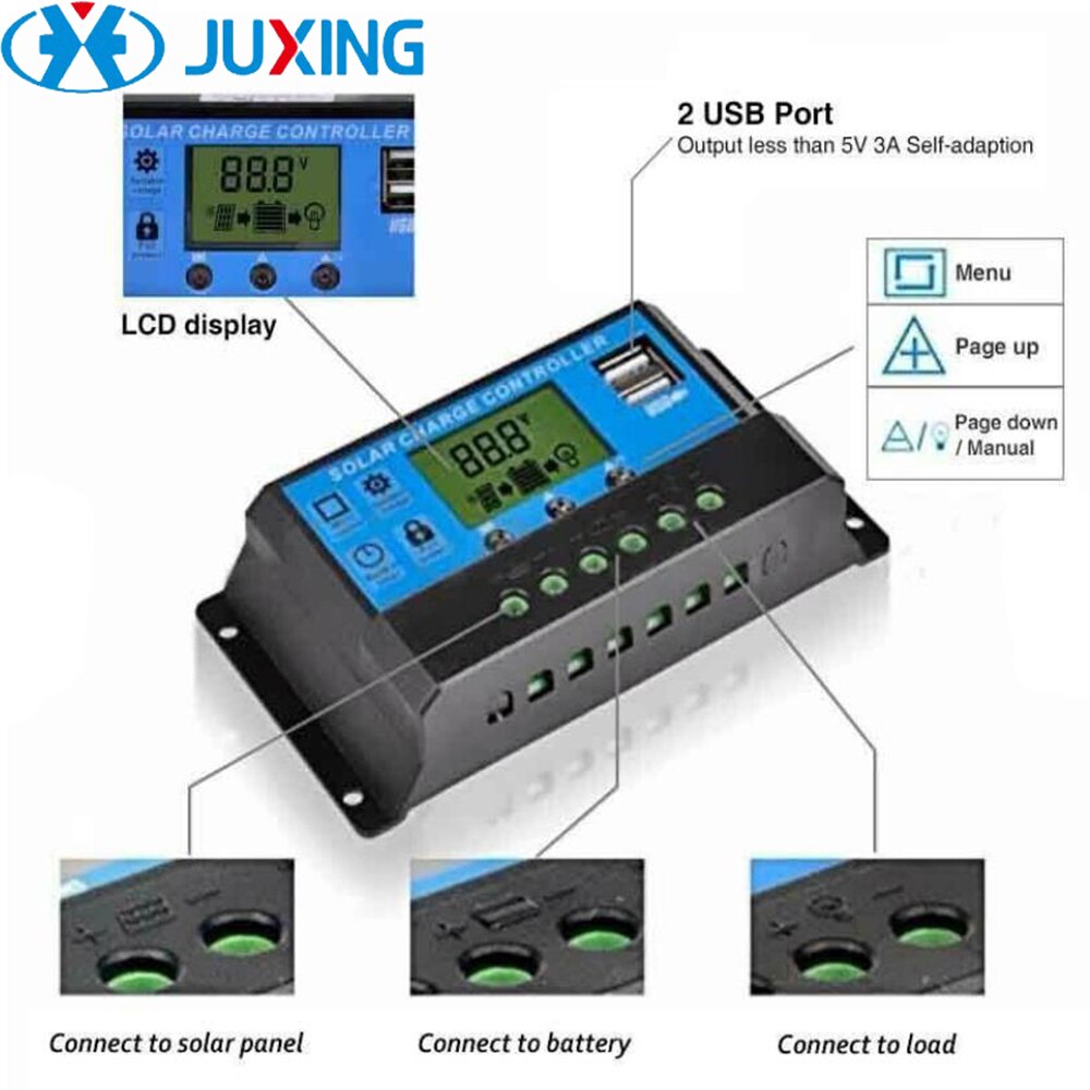 JUXING 4000W Power Converter Kit: Dual Digital Dis... – Grandado