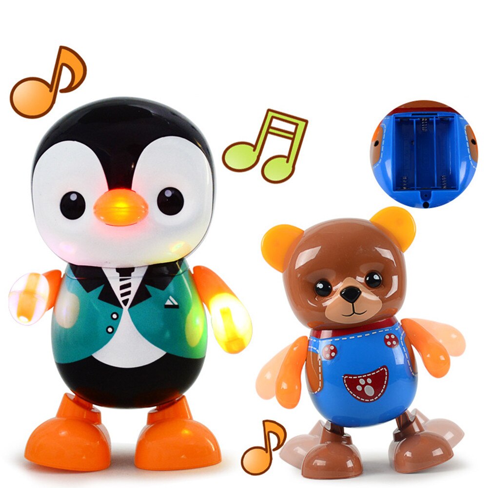 4 Styles Lovely Dancing Penguin Electric Toy Porta... – Grandado