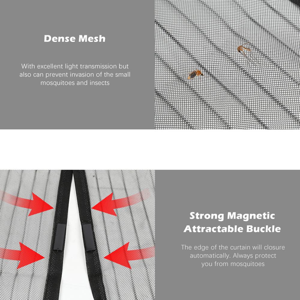 Magnetic Attractable Anti Fly Mosquito Insect Curt... – Vicedeal