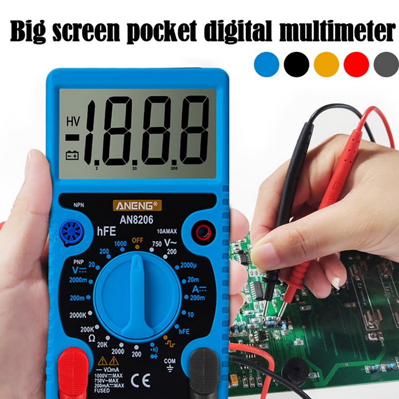 Junejour Portable Digital Multimeter Tester Big Sc... – Vicedeal