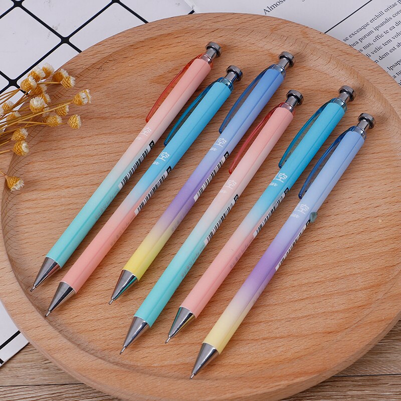 Cute Kawaii Moon Star Plastic Mechanical Pencil Sky Automatic Pens For ...