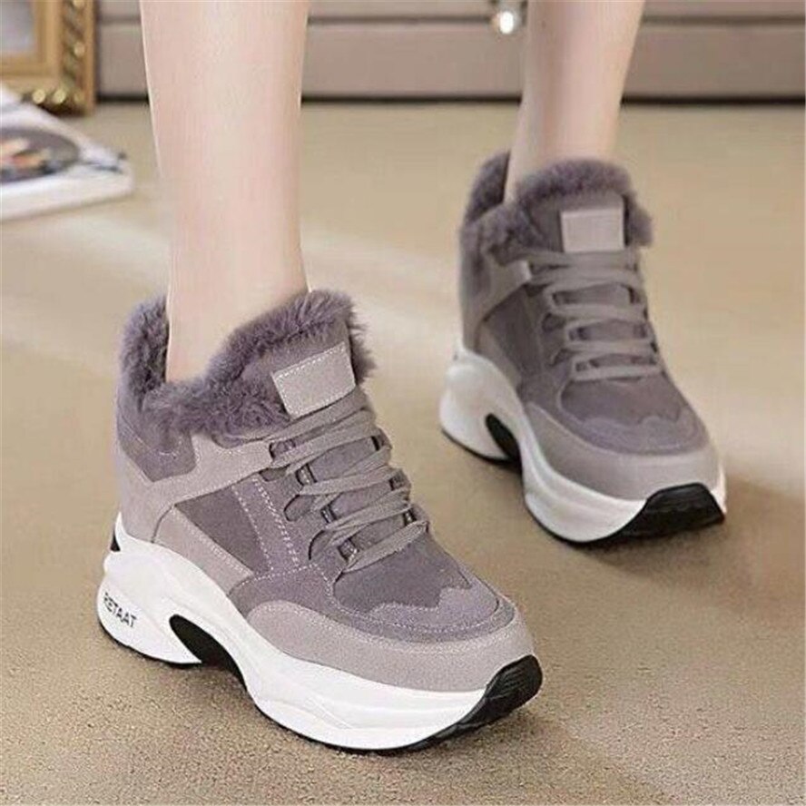 Women Shoes Winter Plush Warm Platform Woman Snow ... – Grandado