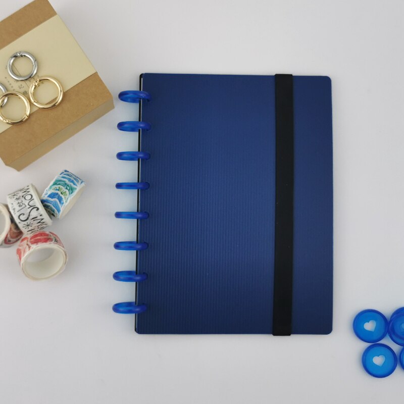 A5 Bule Loose Leaf Notebook Concise Style Notepad ... – Grandado