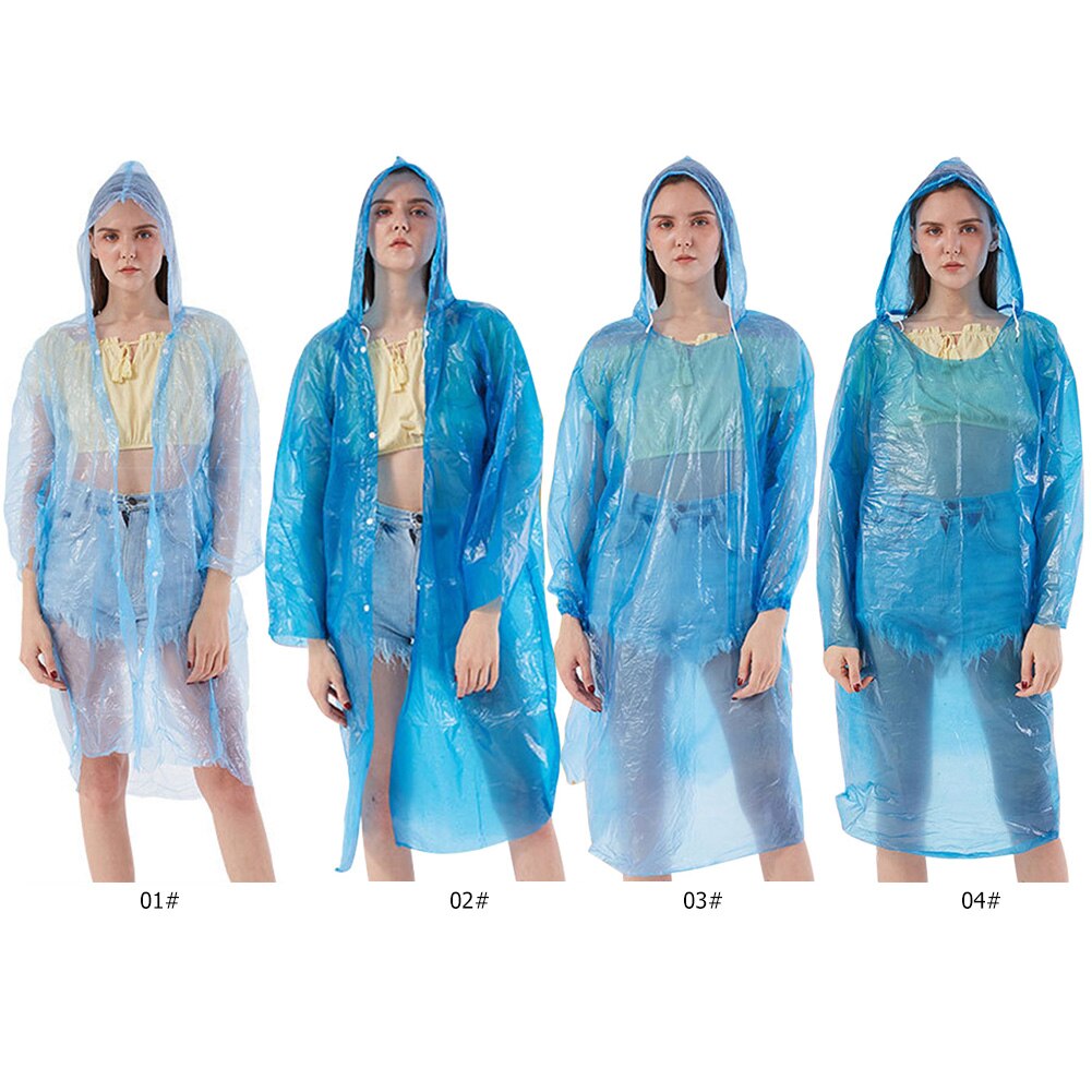 Rainwear Jackets Men Women Waterproof Long Hooded ... – Vicedeal