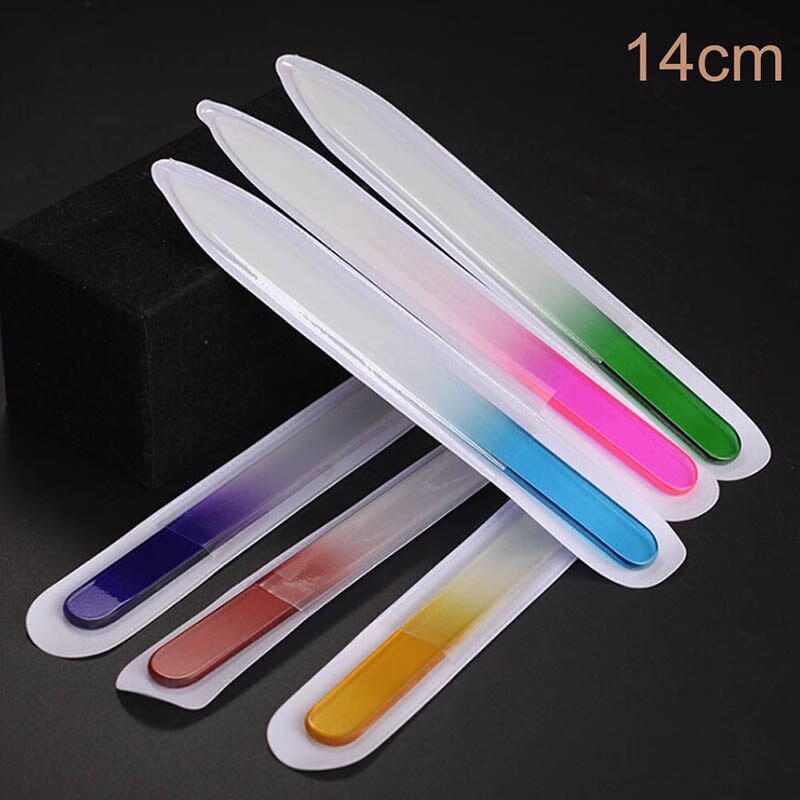 2Pcs/set Durable Crystal Glass Nail File Practical... – Vicedeal