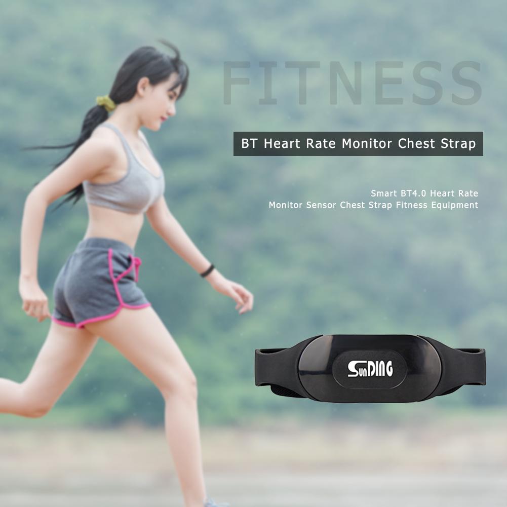 Bluetooth Heart Rate Monitor Chest Strap Fitness E... – Grandado