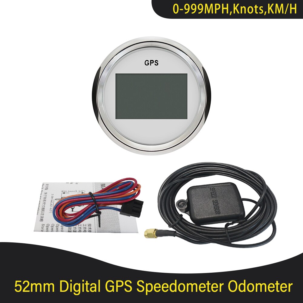 Universele 52 Mm Digitale Gps Speedometers Odomete... – Vicedeal