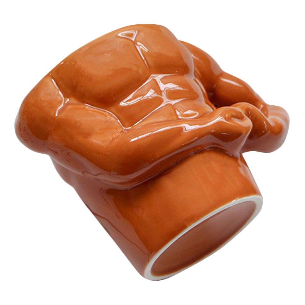 1Pc Unique Muscle Man Shape Cup Mug Festival Durab... – Vicedeal