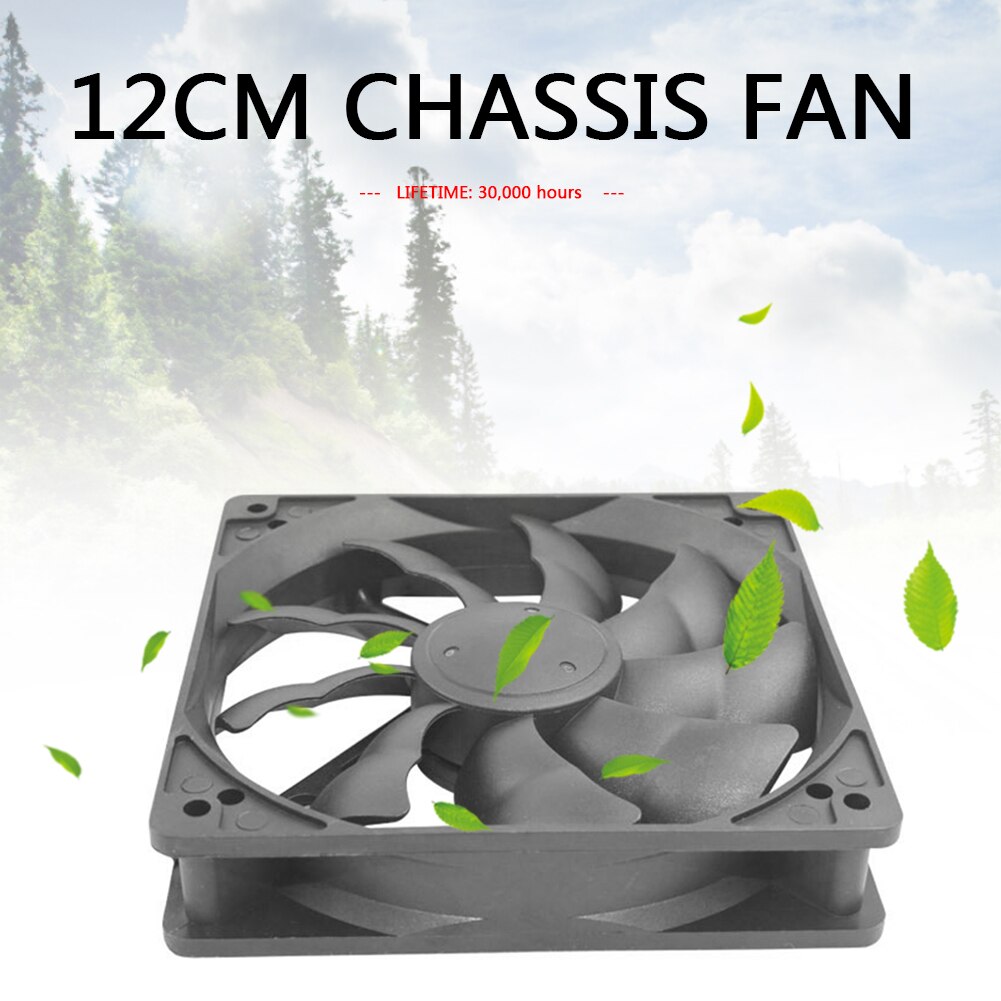 USB Computer Case Chassis Cooling Fan 12cm Silent ... – Grandado