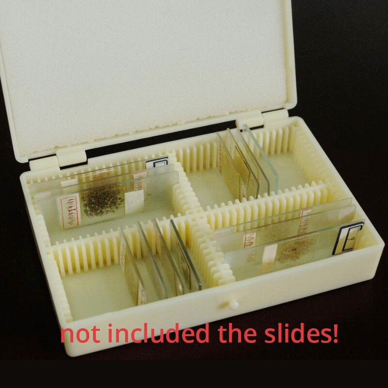 Universal Microscope Slide Plastic Box Microscopio... – Grandado