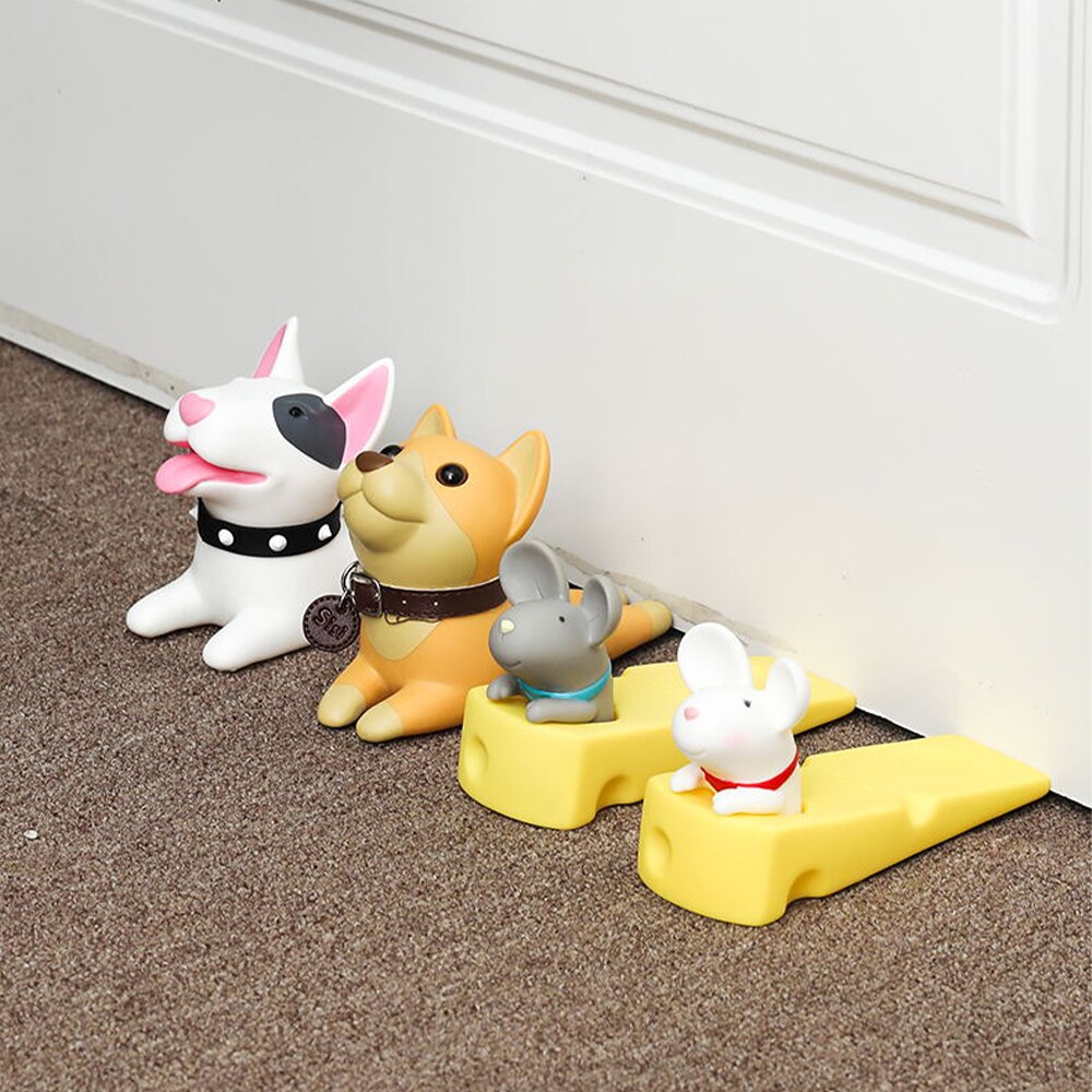 Safety Cartoon Silicone Door Stopper Wedge Door Ca... – Vicedeal
