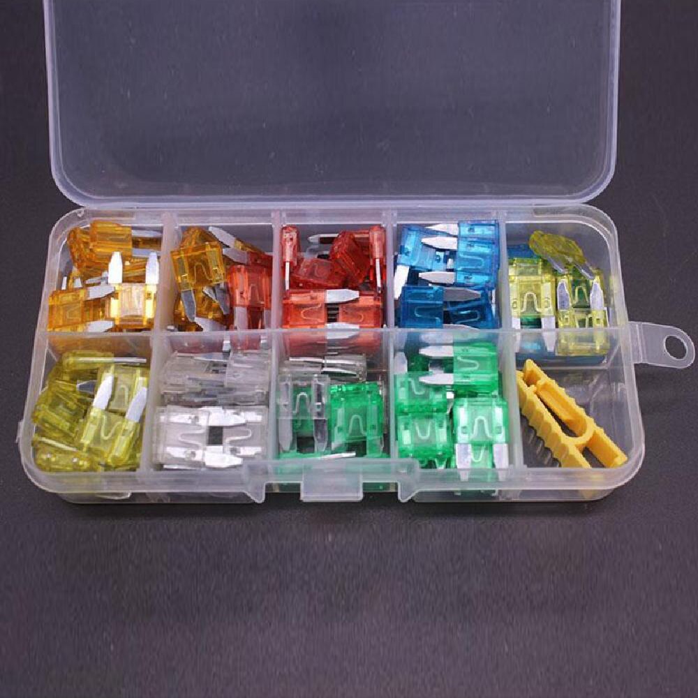 Partol 80pcs 12V Standard Blade Car Fuses Fuse 3A~... – Vicedeal