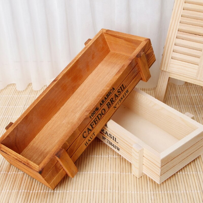 Wooden Multifunctional Storage Desk Box For Flower... – Grandado