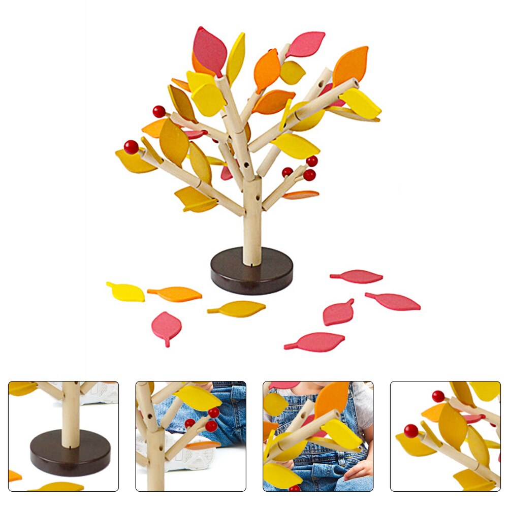 1 Set Assembled Tree Block Tree Puzzle Educational... – Grandado