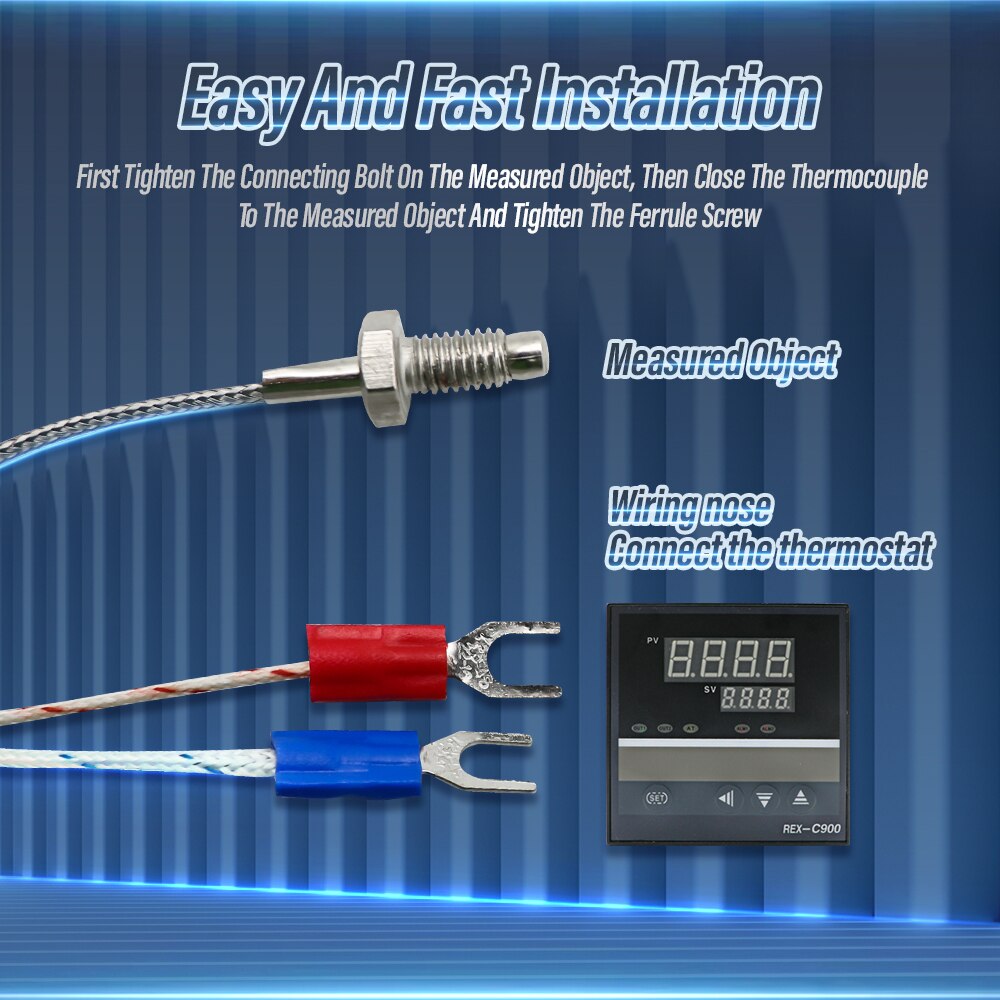 Digital Pid Temperature Controller Thermostat Rex Grandado 