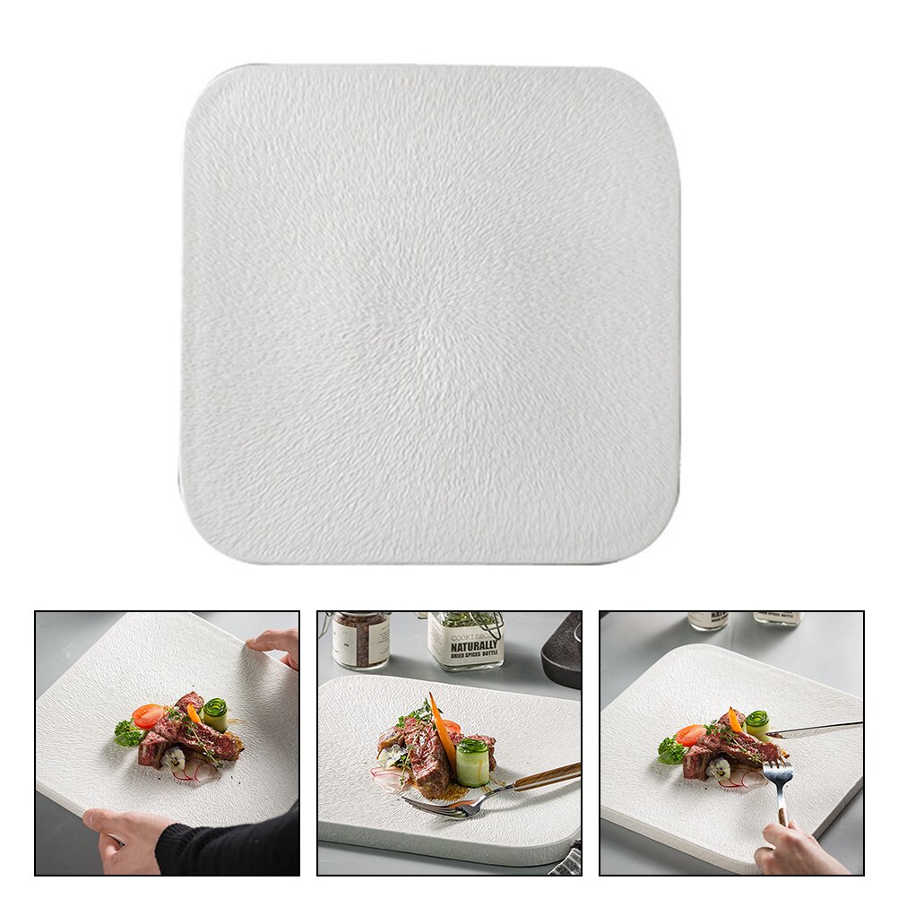 Ceramic Food Plate Snack Serving Dish Practical Fo... – Vicedeal