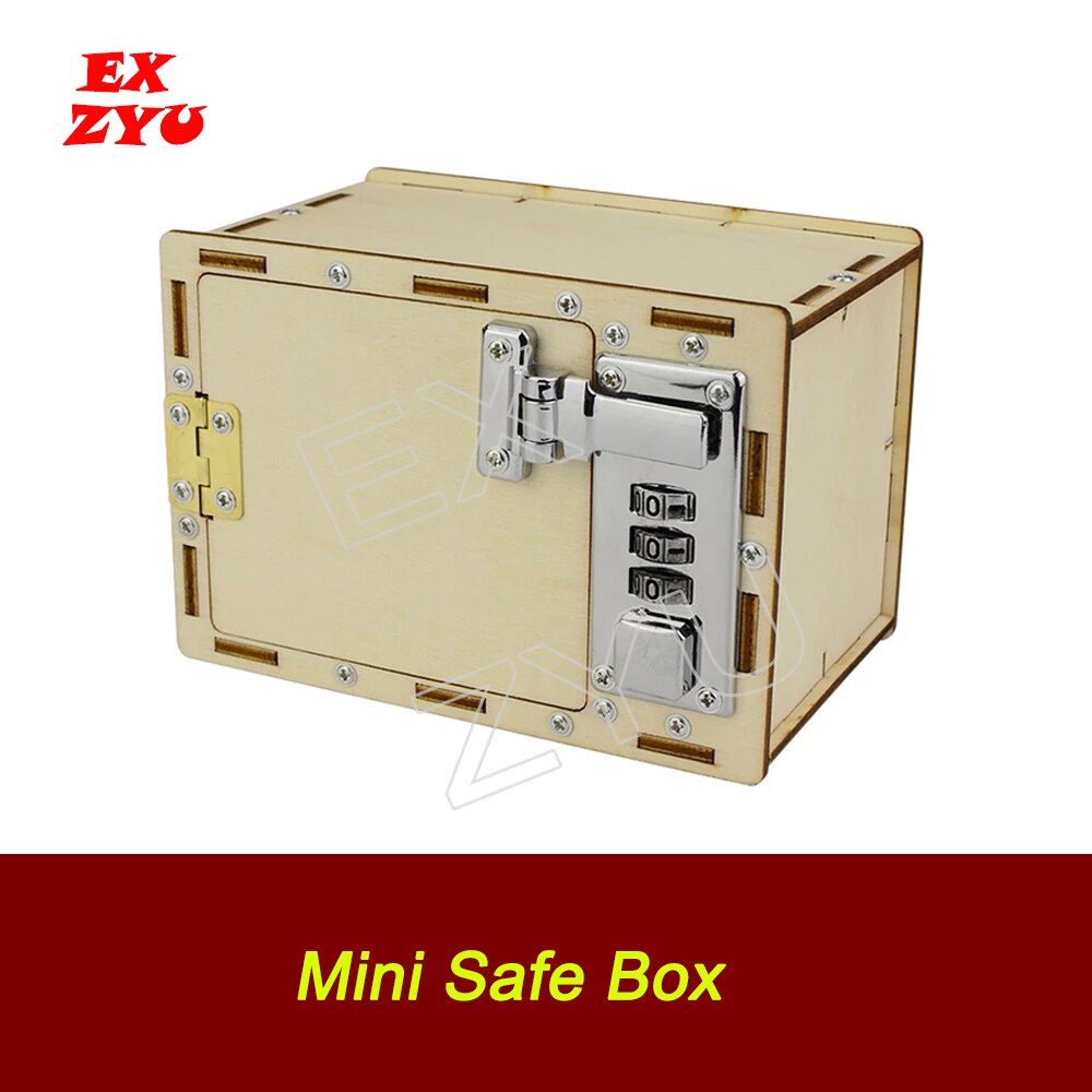 EXZYU Mini Safe Box Prop Real Life Escape Room Get... – Vicedeal
