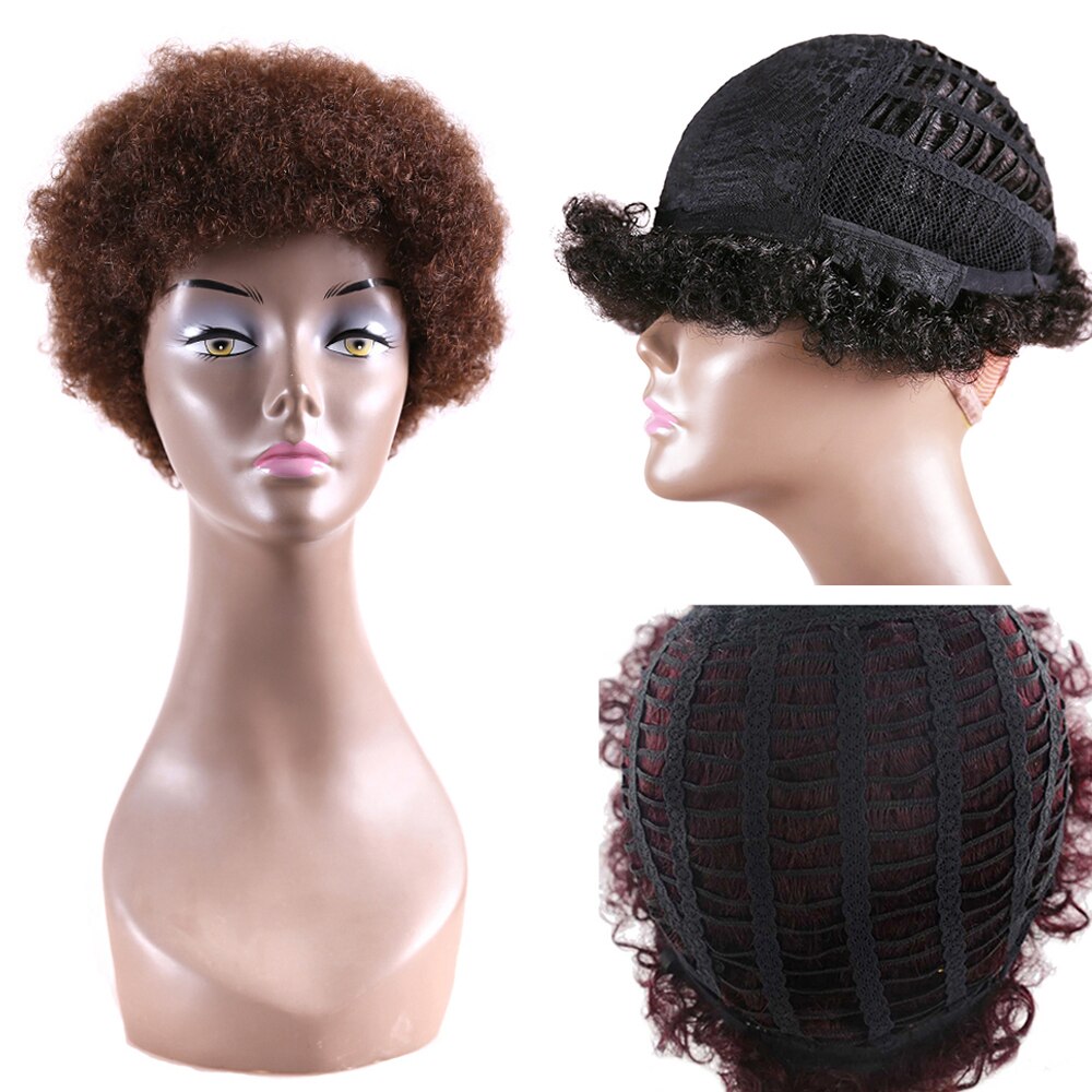 afro Verworrene Lockige 6Zoll Kurze Bob Perücken Für Frauen X-tresse ... afro Verworrene Lockige 6Zoll Kurze Bob Perücken Für Frauen X-tresse ...