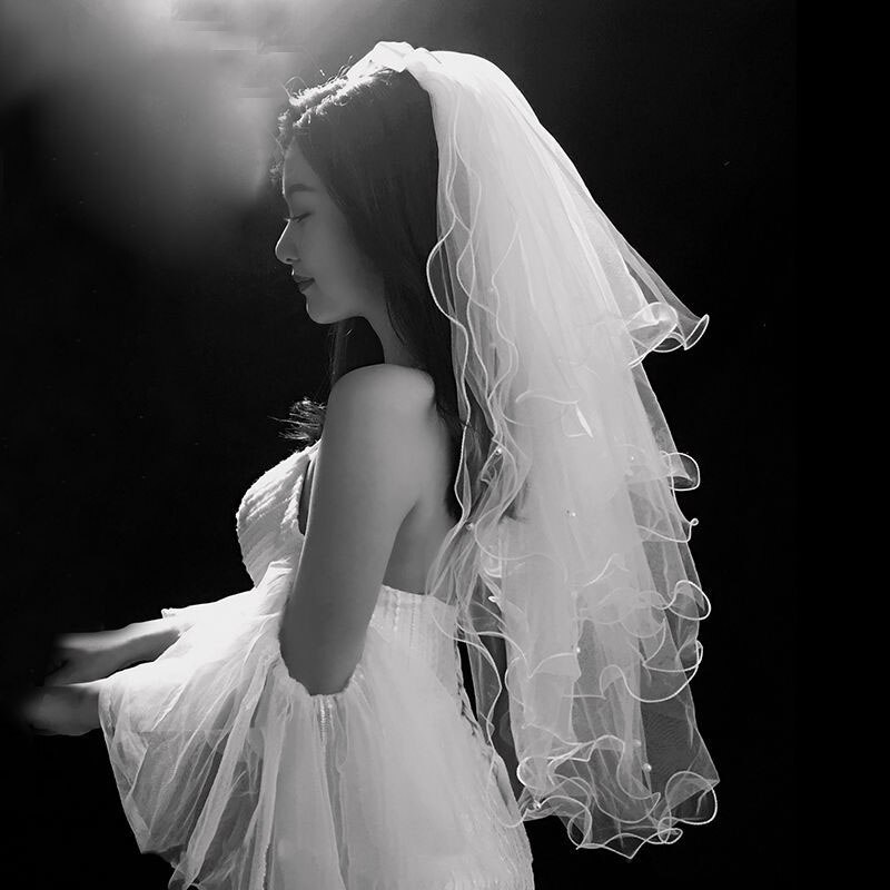Velo de boda Simple para mujer, velo de tul con vo... – Grandado