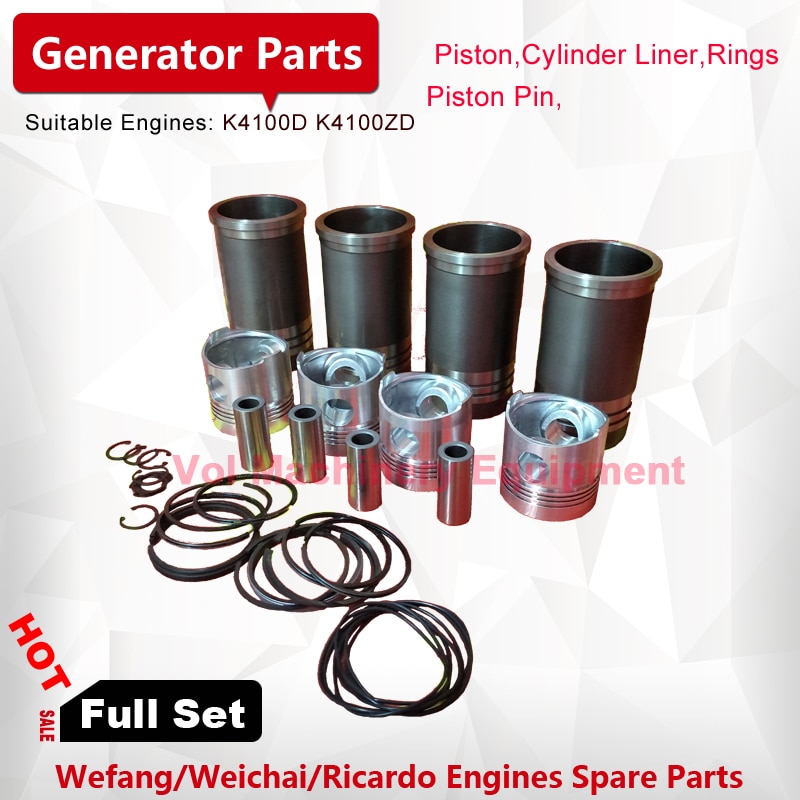 Engine Cylinder Liner for Diesel Generators 30kw/4... – Grandado