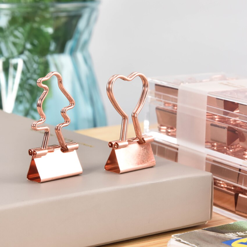 12 Stks/set Leuke Cartoon Bindmiddel Clip Mini Pap... – Grandado