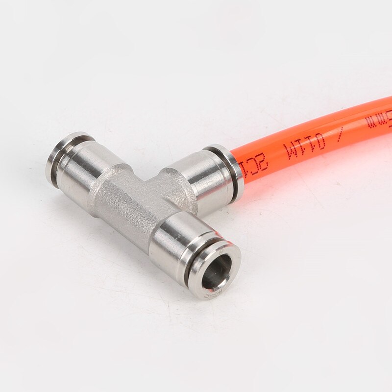 304 Stainless Steel Tee 3 Way Pneumatic Air Hose F... – Grandado