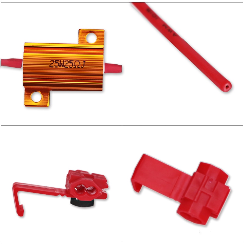 12v 25w 25 ohm belastningsmodstand led billys mods... – Grandado